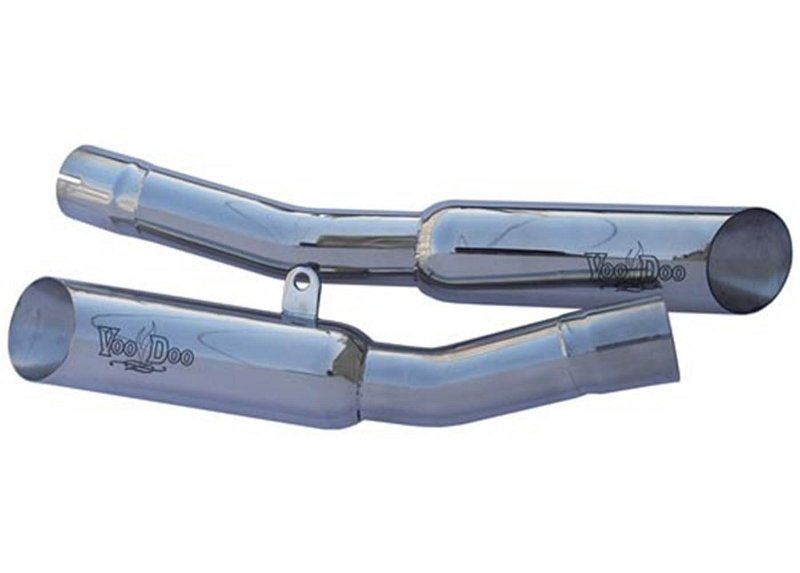 Polished Dual Shorty Slip On Exhaust - Pipe City